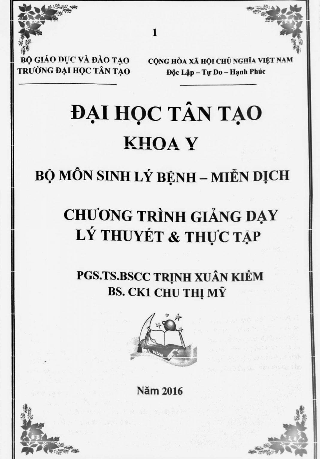 Ebook Lý Thuyết & Thực Tập Sinh Lý Bệnh, Miễn Dịch PDF miễn phí mới ...